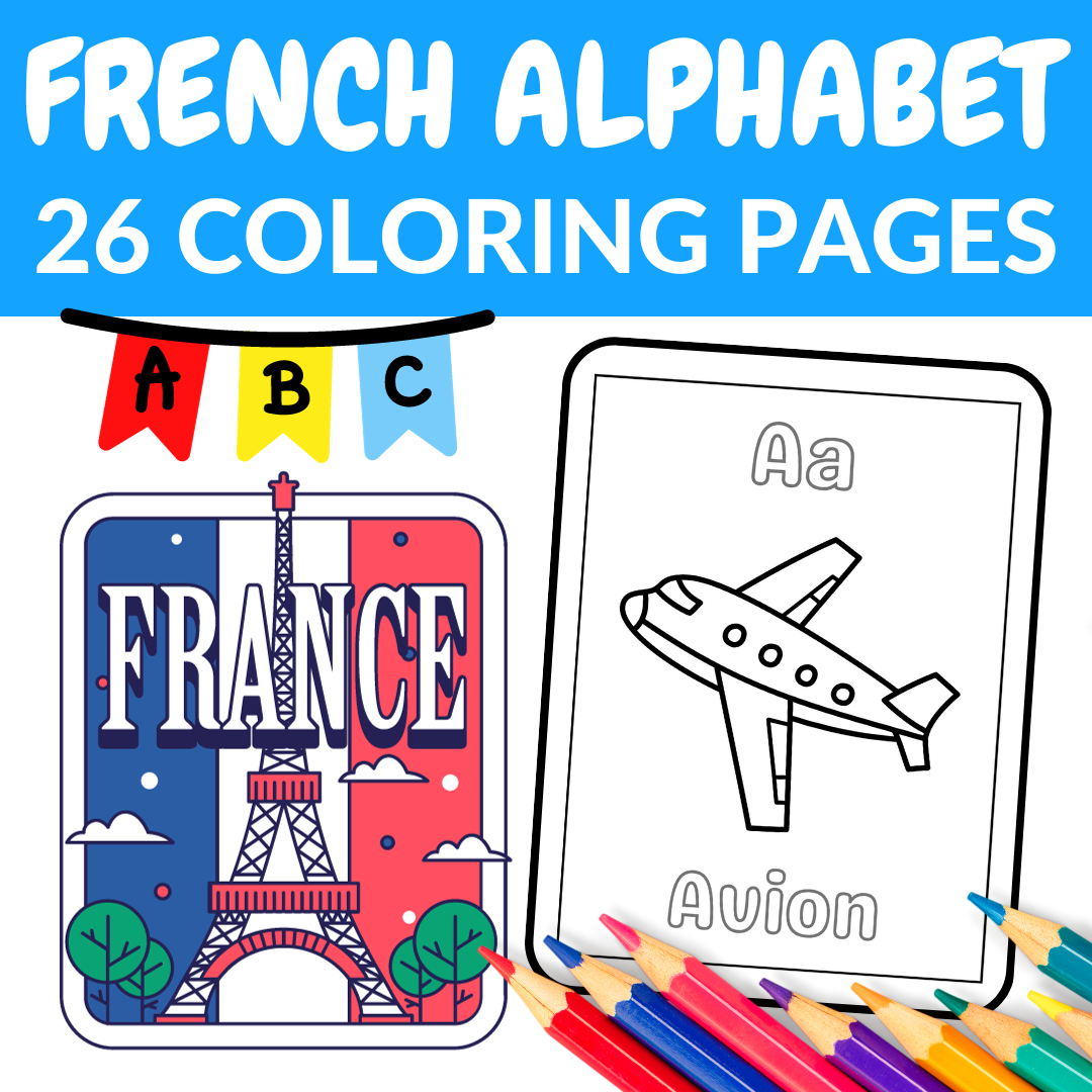 coloring pages in french