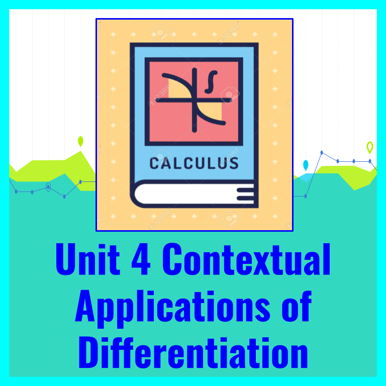 Calculus Contextual Applications Of Differentiation Lessons