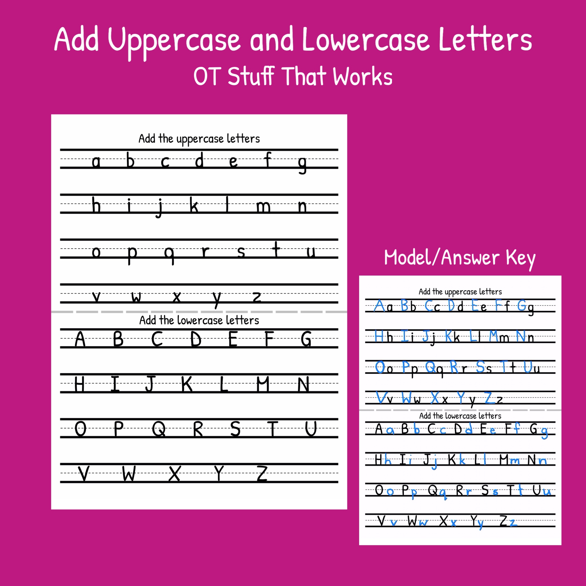 Add Uppercase and Lowercase Letters - Classful Add Uppercase and Lowercase Letters - Classful